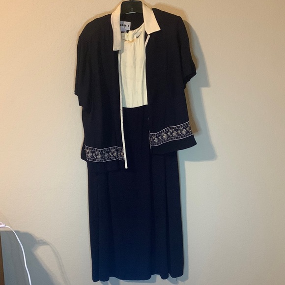 Studio One | Dresses | Vintage Studio I Womens 2 Pc Dress And Jacket ...